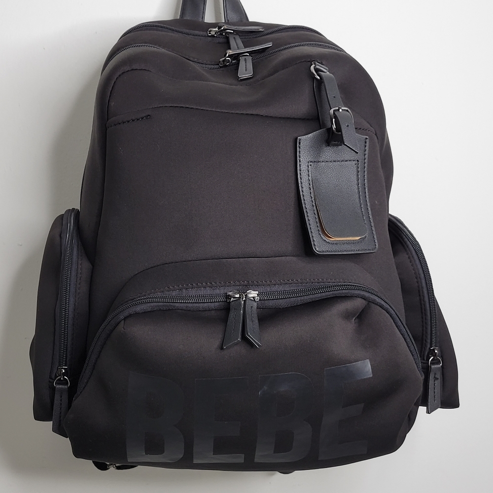 Bebe Strechy Backpack Black - Gem